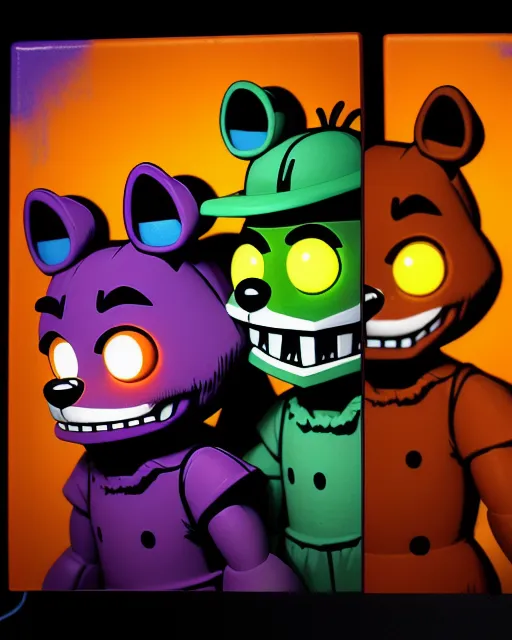 Five Nights At Freddys Comic Free Ai Photo Generator Starryai