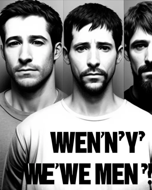 “We’re just normal men. We’re - Free AI Photo Generator - starryai
