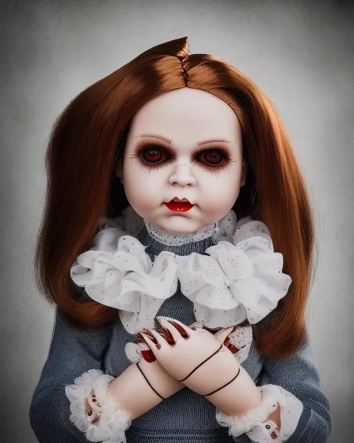 Horror doll - Free AI Photo Generator - starryai