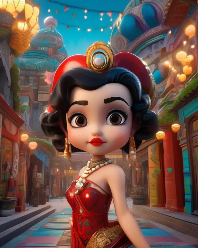 Betty Boop Free Ai Photo Generator Starryai