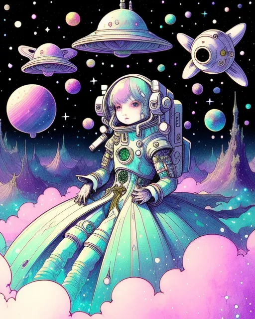 100 Space Ai Generated Images Starryai