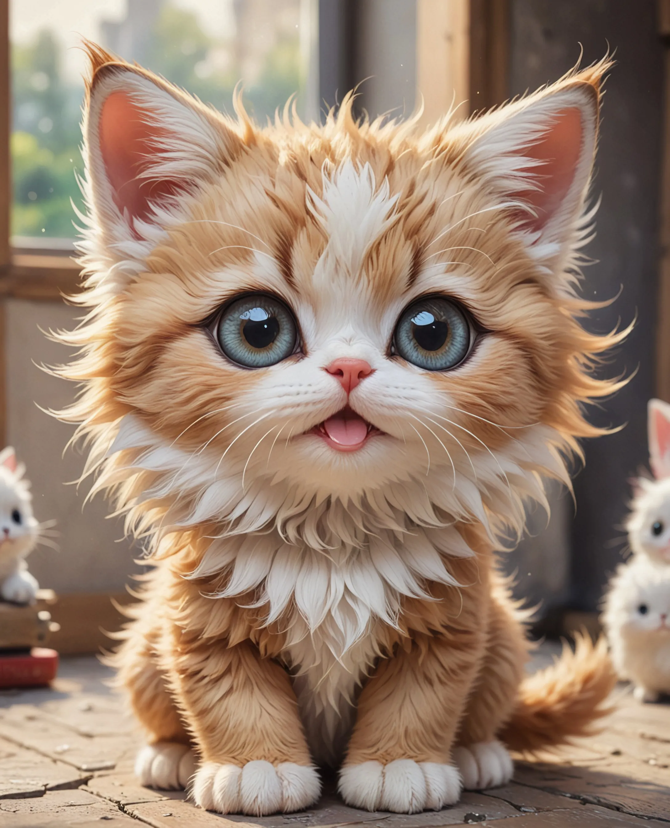 Tiger Cat - Free AI Photo Generator - starryai