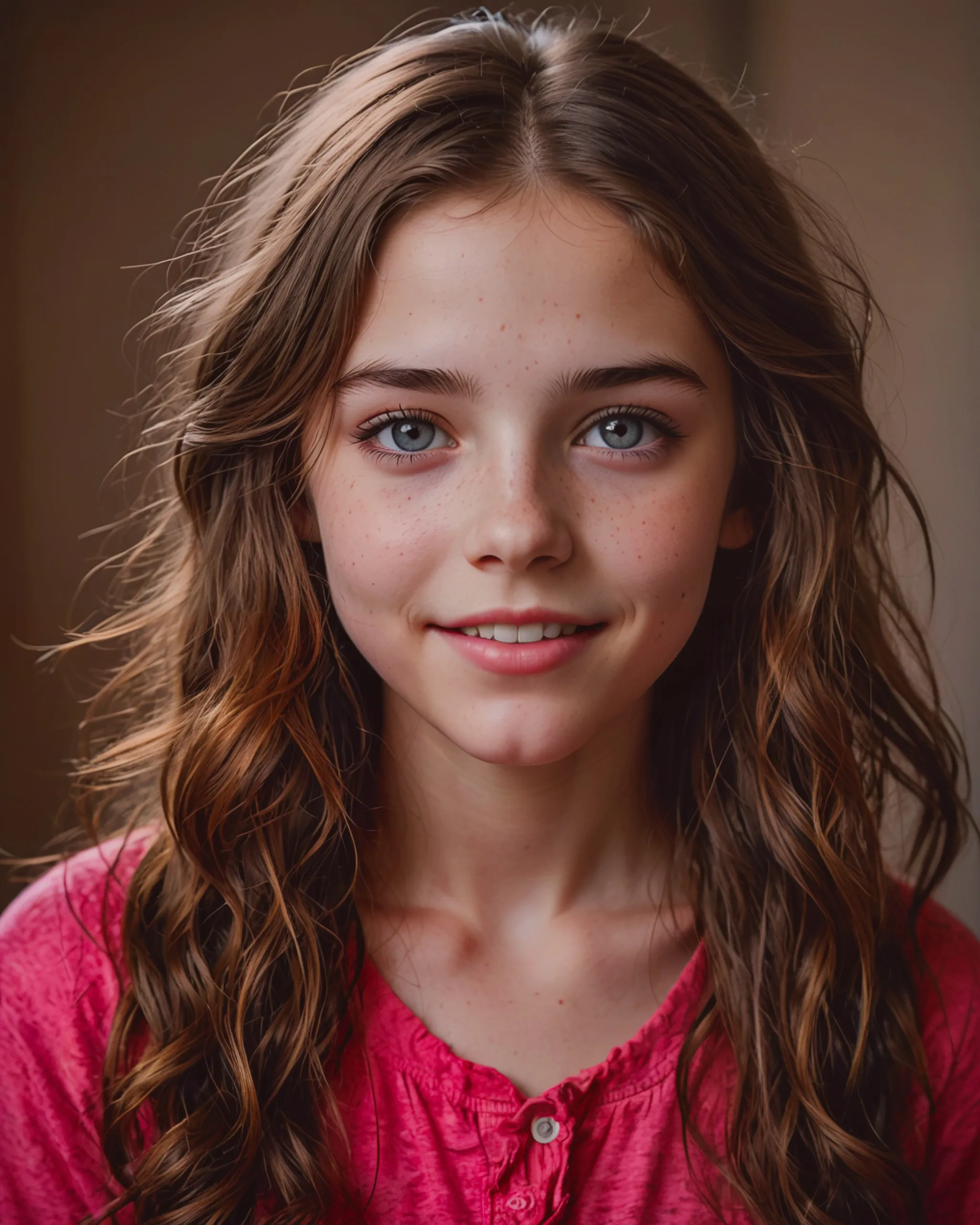 A thirteen-year-old girl light - Free AI Photo Generator - starryai