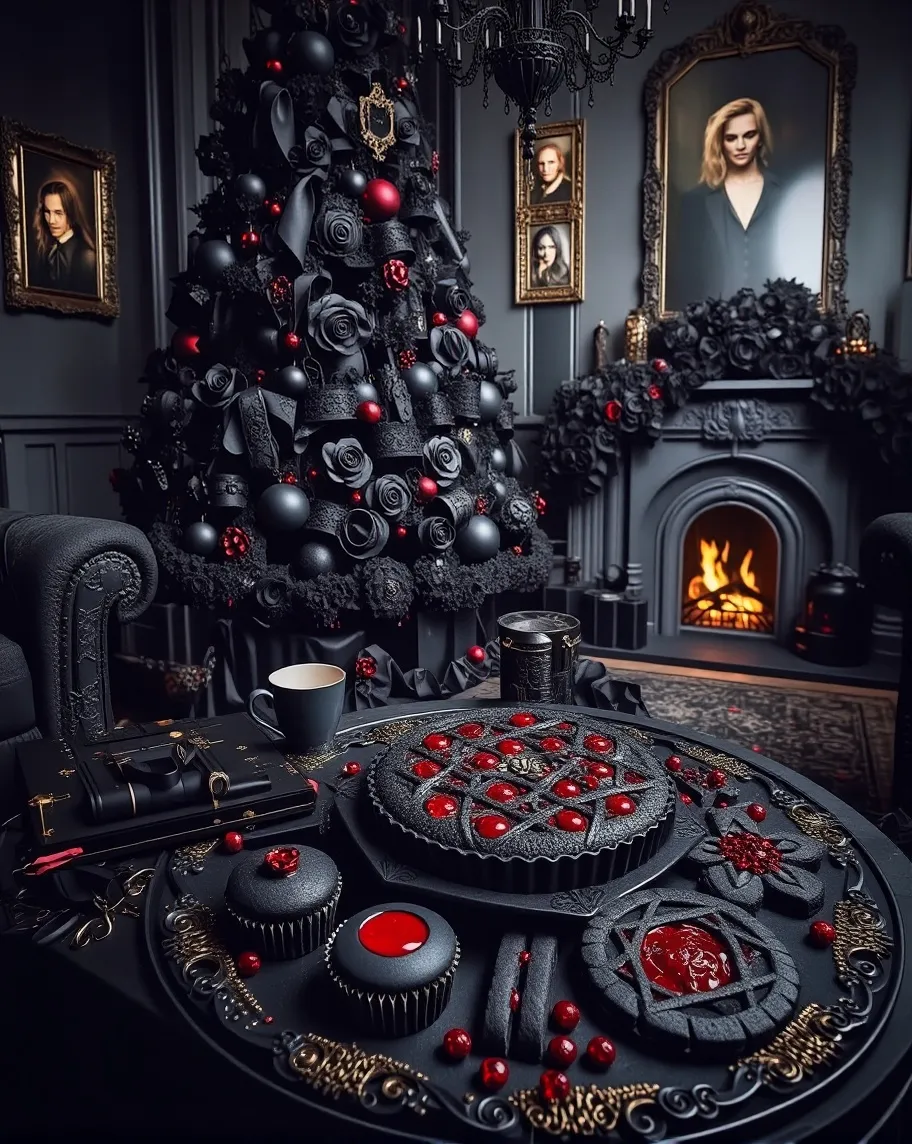 Goth christmas decorations store