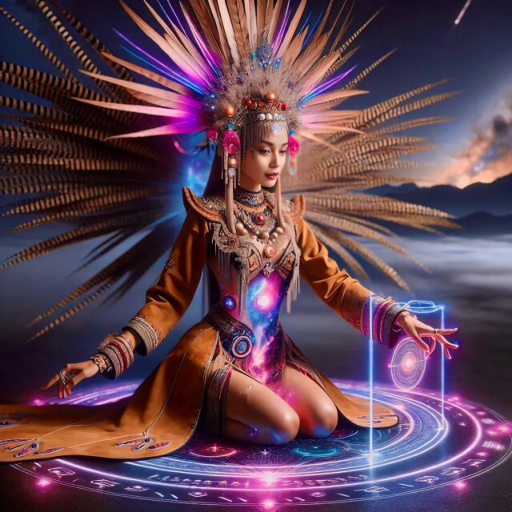 Chroma creation 𝕺𝖋 image A lab - Free AI Photo Generator - starryai