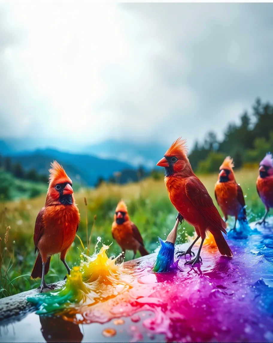 Chroma Posse - Free AI Photo Generator - starryai