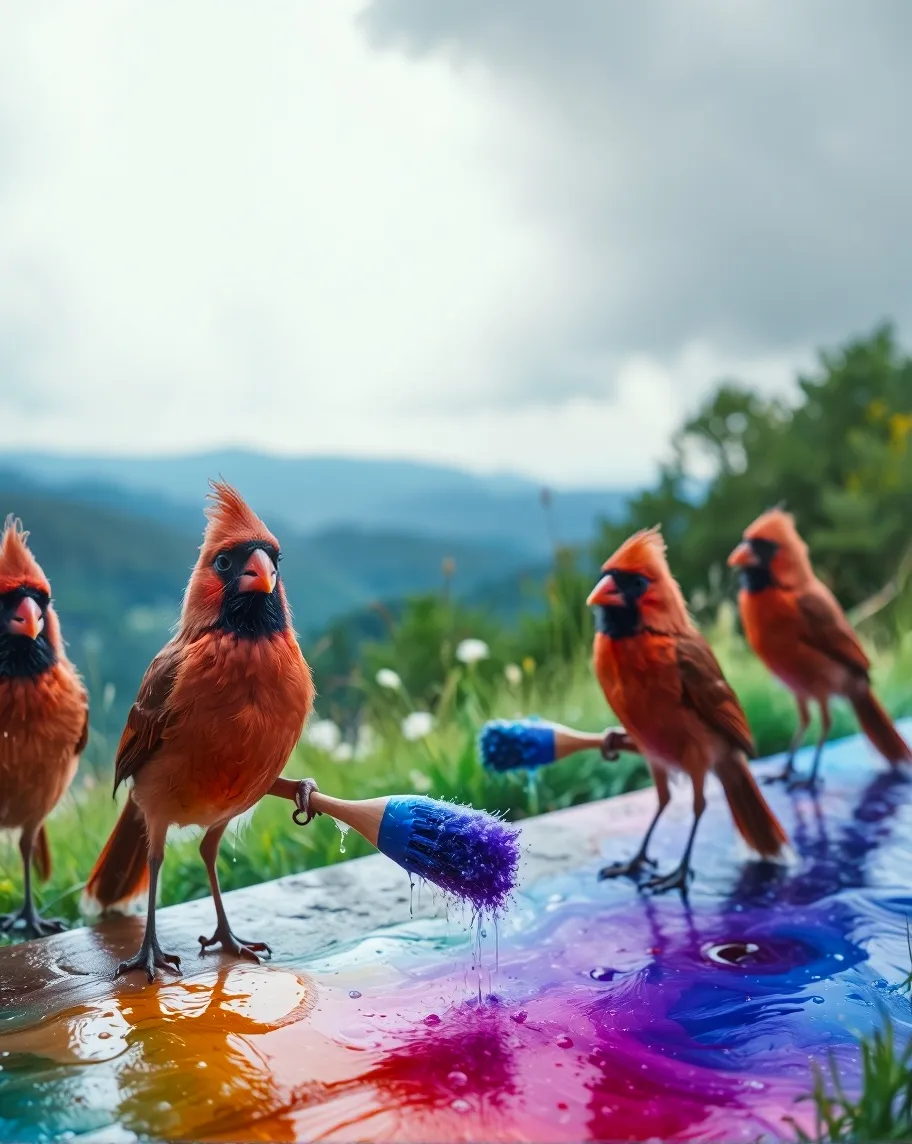 Chroma Posse - Free AI Photo Generator - starryai