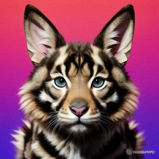 Cgi Animated Image A Striped Big - Free Ai Photo Generator - Starryai